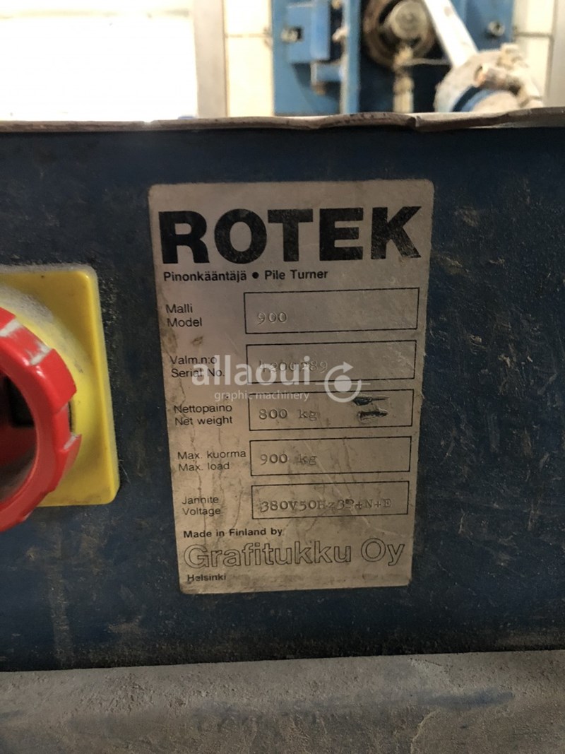 Used Rotek 900 | PressCity