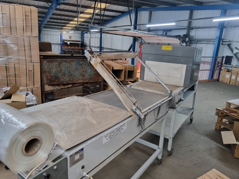 Used Used ADPAK LS 800 + PVE 600 Shrink Wrapping Tunnel | PressCity