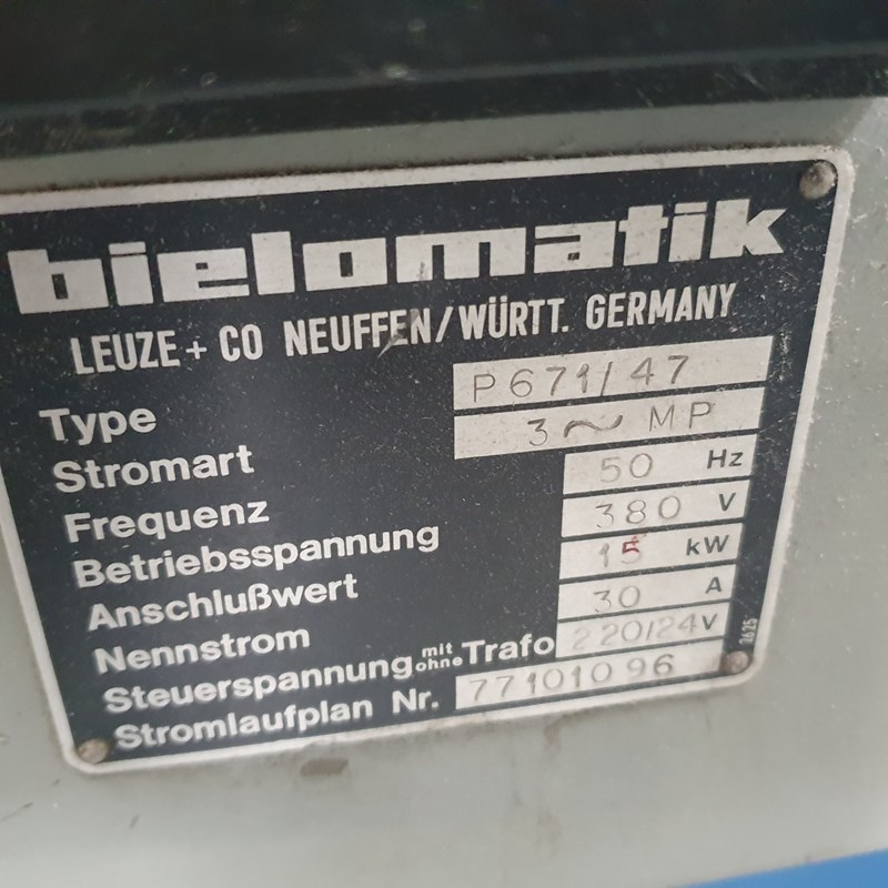 Used Bielomatik Jumbo roll collator year 1982 | PressCity