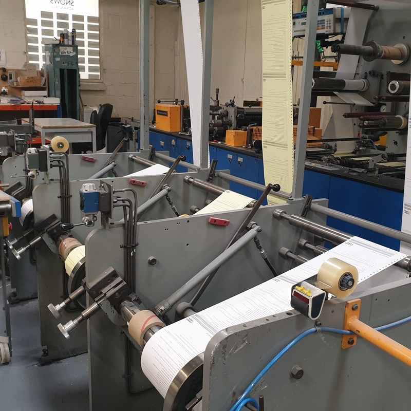 Used Bielomatik Jumbo roll collator year 1982 | PressCity