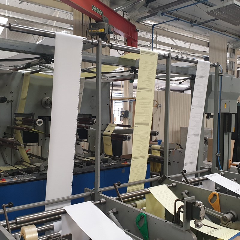 Used Bielomatik Jumbo roll collator year 1982 | PressCity