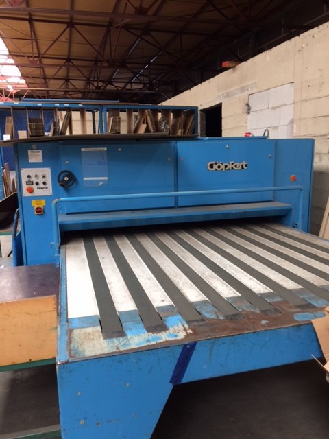 Used Gopfert Stand Alone Die Cutter year 2002 | PressCity
