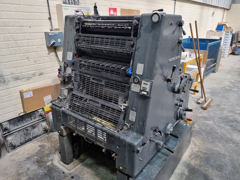 1 color Used Heidelberg GTO 52 1 Colour year 1985 | PressCity