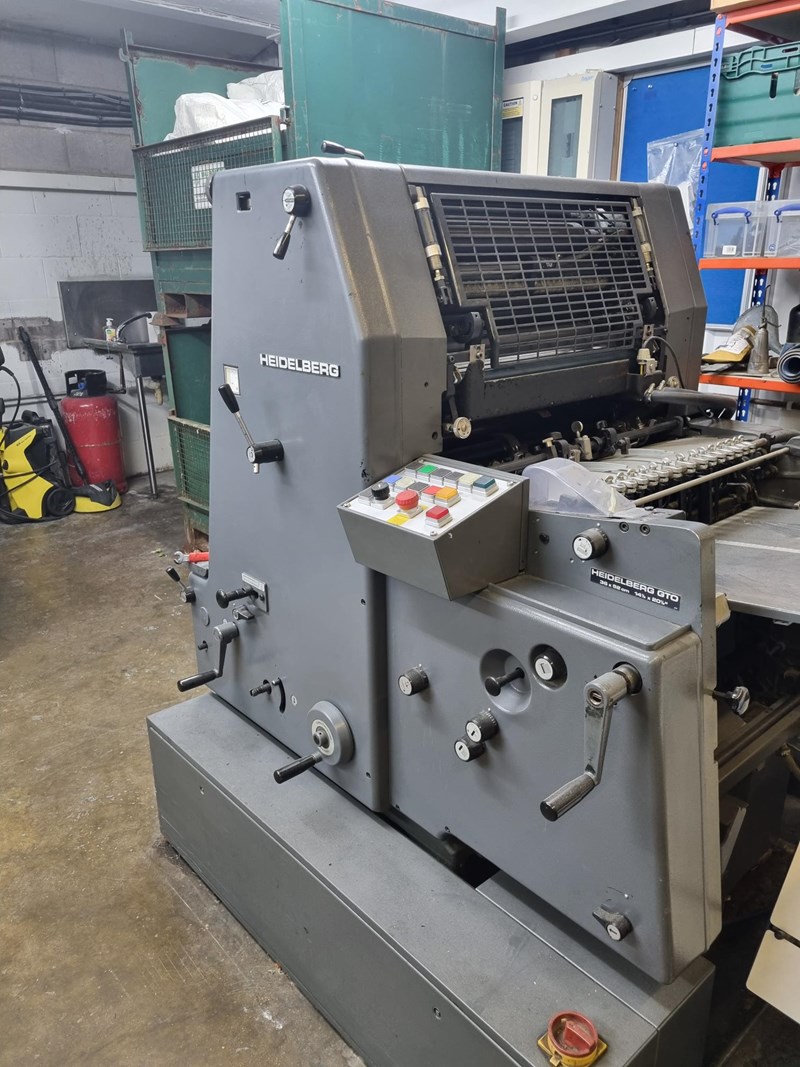 1 color Usado Heidelberg GTO 52 1 Colour year 1993 | PressCity