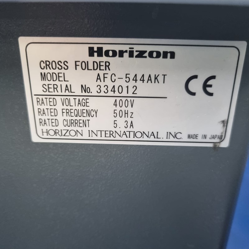 Used Used Horizon AFC-544-AKT Cross Folder year 2012 | PressCity