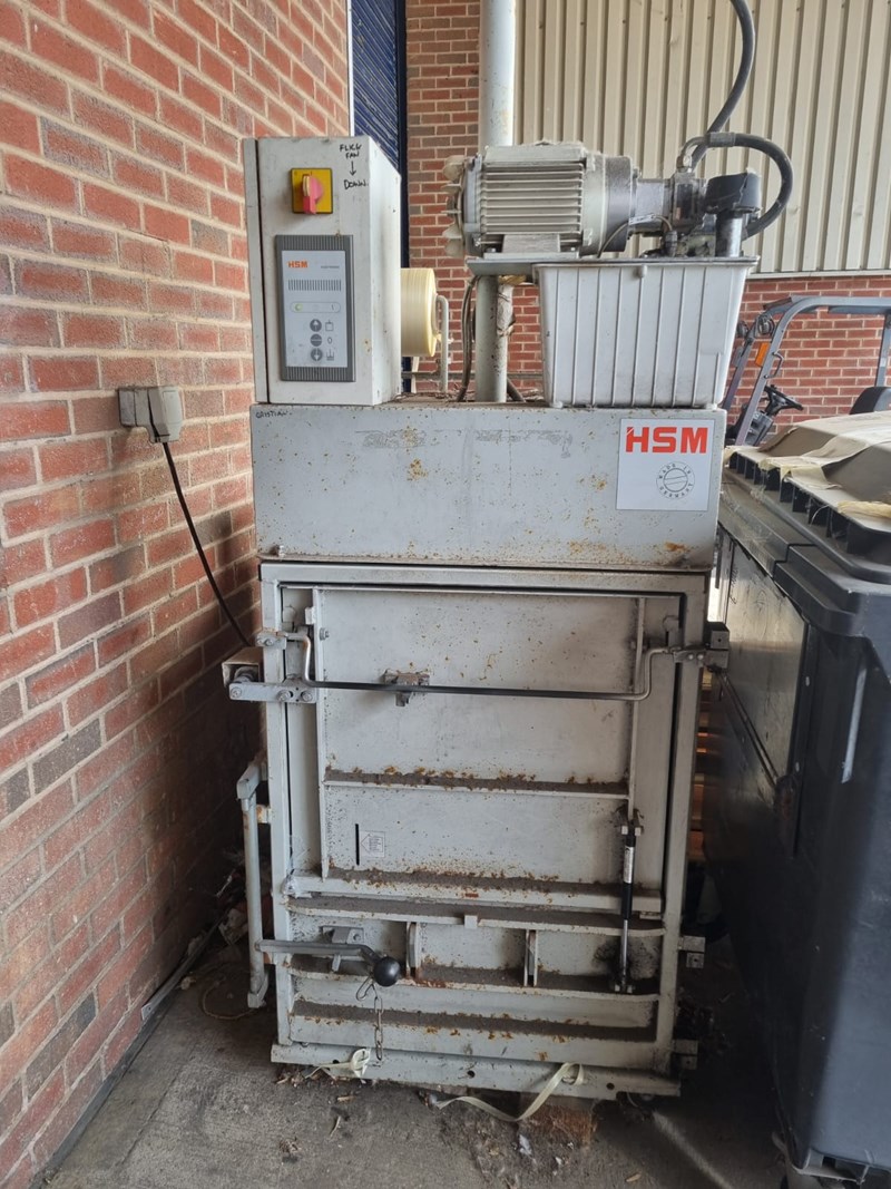 Used HSM VL 45 Paper Compactor year 2007 | PressCity