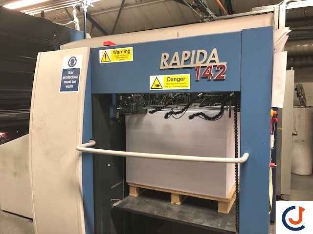 8 color Used KBA Rapida 142 -8 SW-4 FAPC year 2012 | PressCity