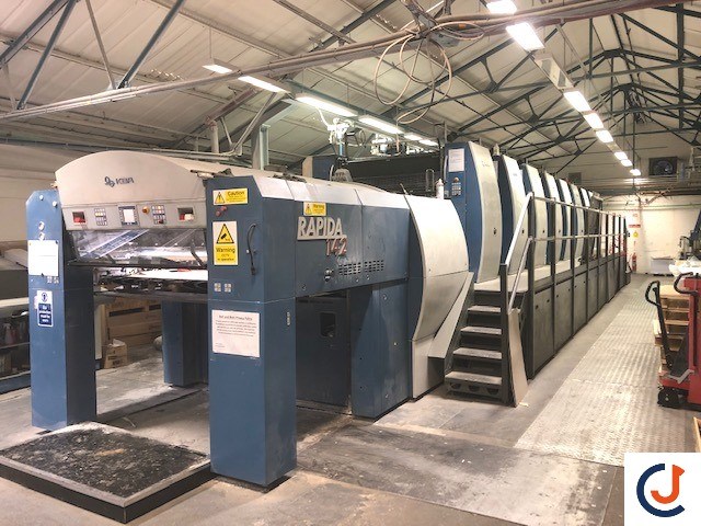 8 color Used KBA Rapida 142 -8 SW-4 FAPC year 2012 | PressCity