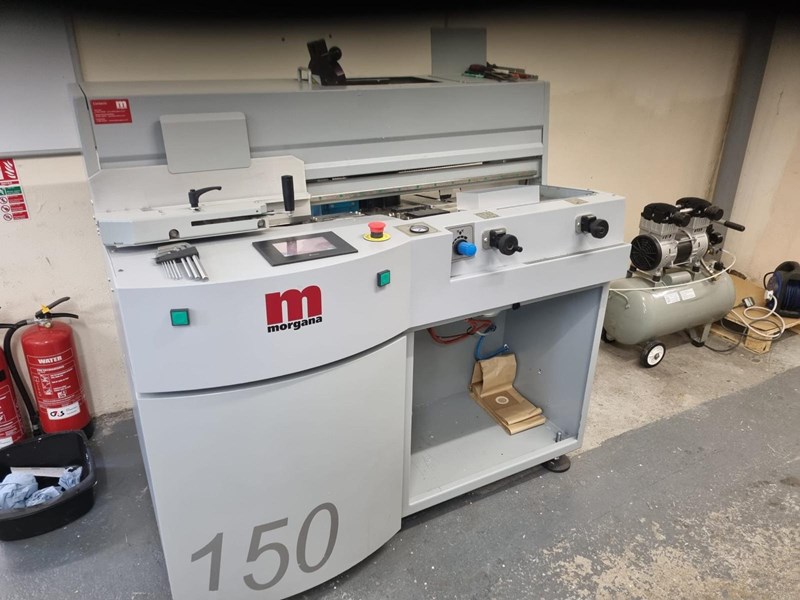 Used Morgana 150 Single Clamp Binder year 2014 | PressCity