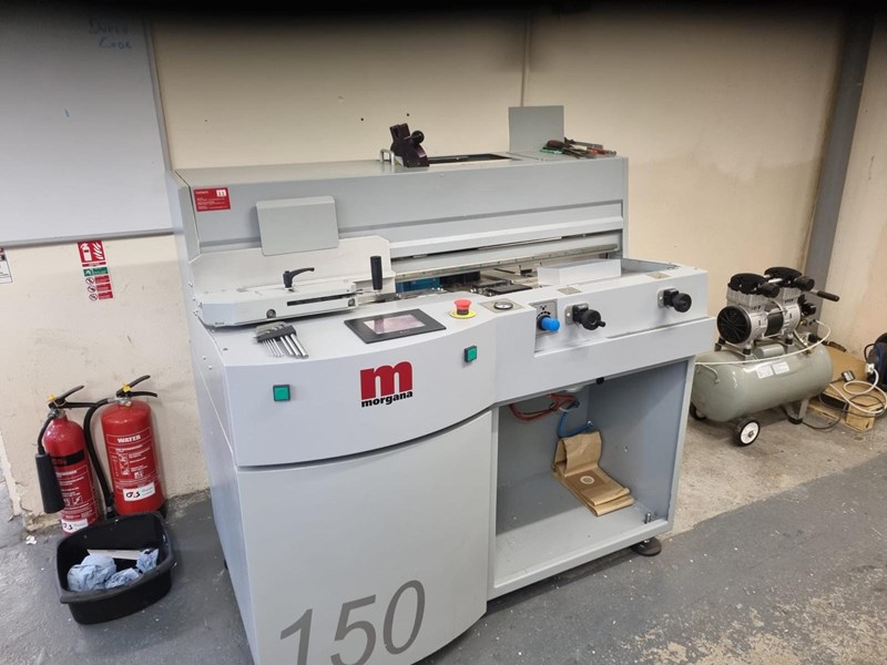 Used Morgana 150 Single Clamp Binder year 2014 | PressCity