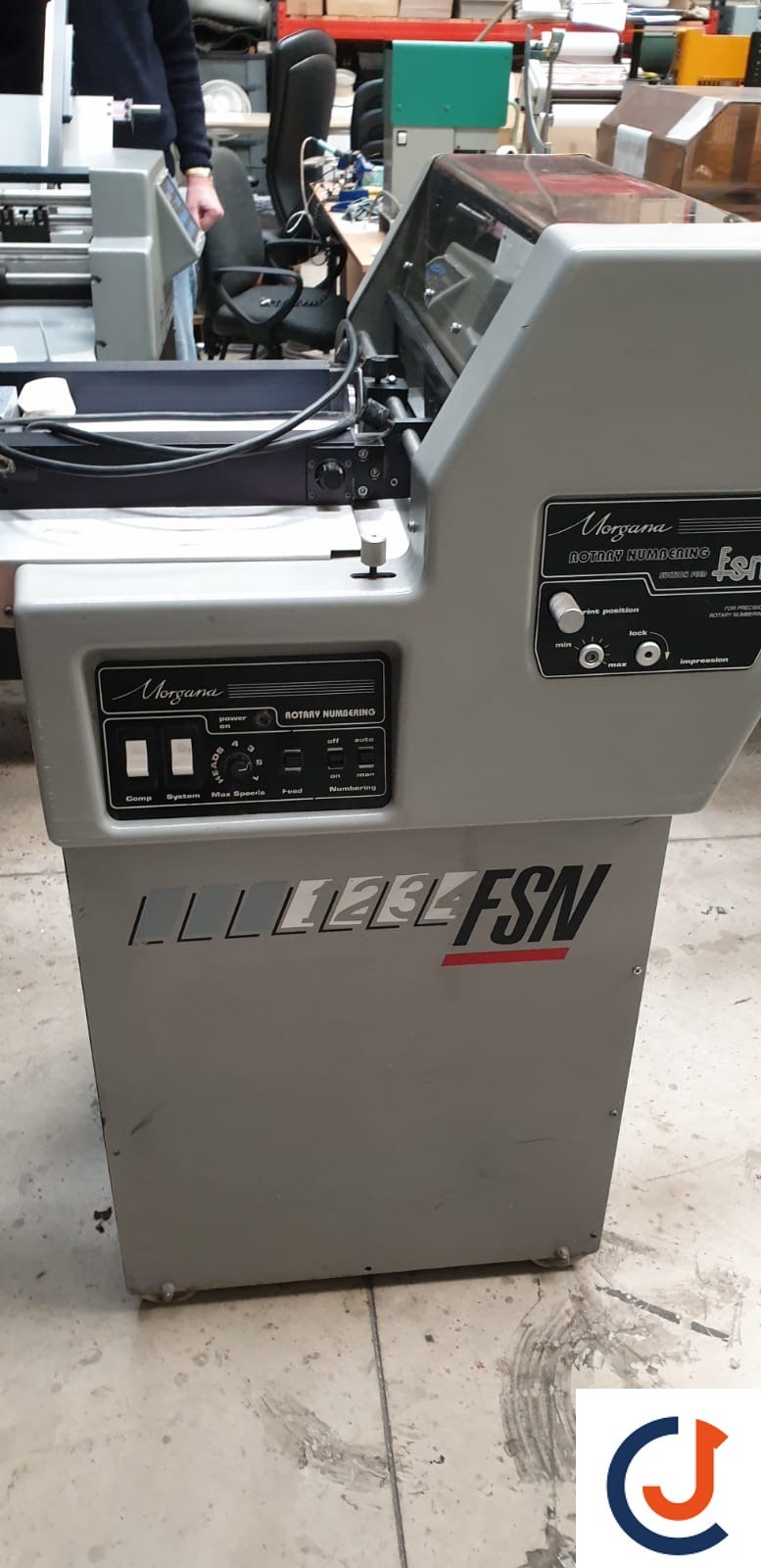 Machines | Morgana Morgana-FSN-numbering-machine | Jerry Curtin