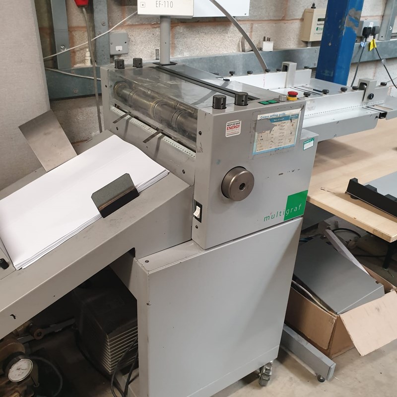 Used Multigraf EF 110 year 1998 | PressCity