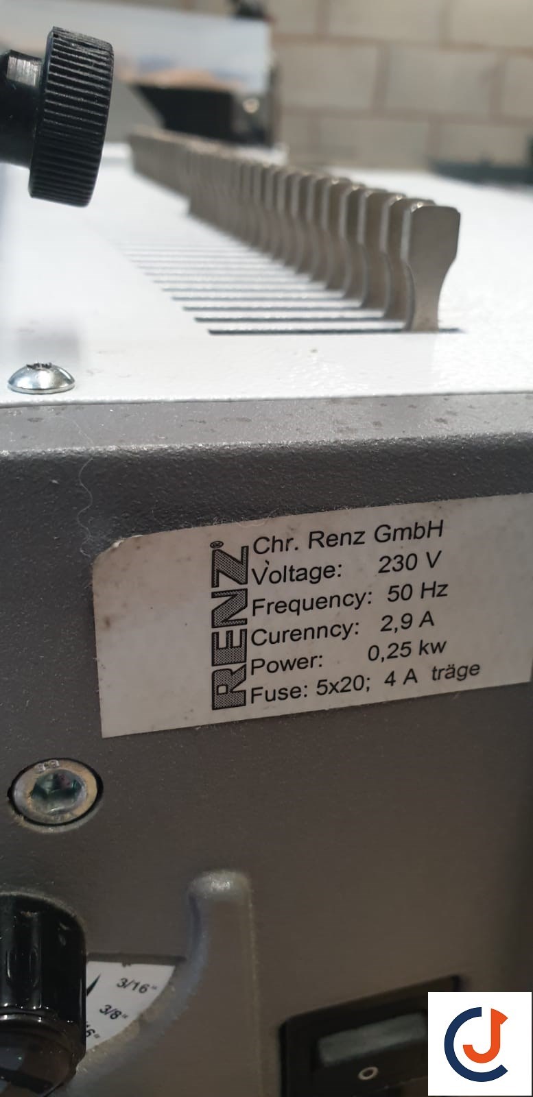 Used Renz 3:1 Wire Punch & Closer Binding Machine | PressCity