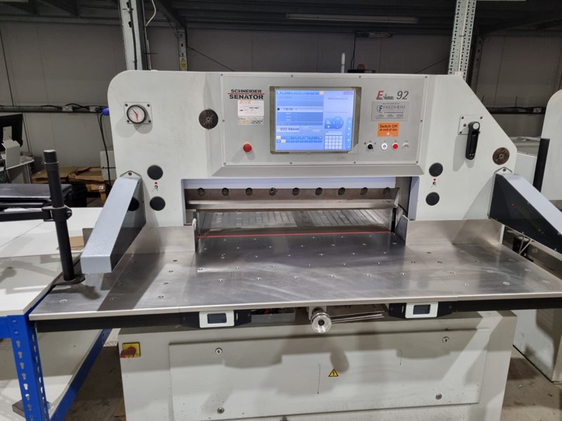 Machines | Schneider-Senator Senator-92-E-Line | Jerry Curtin