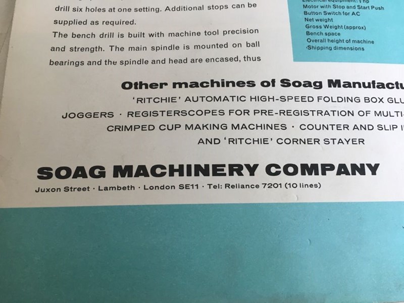 Used Soag T 4060 Automatic Heavy Duty year 1988 | PressCity