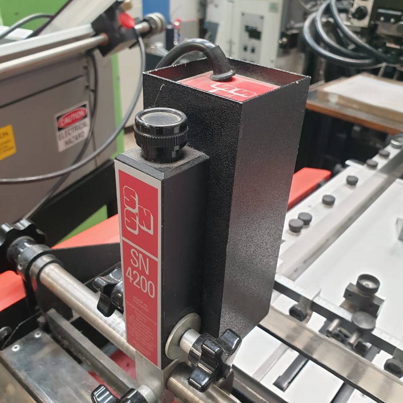 Used SOCBOX 7000S Automatic Crash Numbering Machine | PressCity