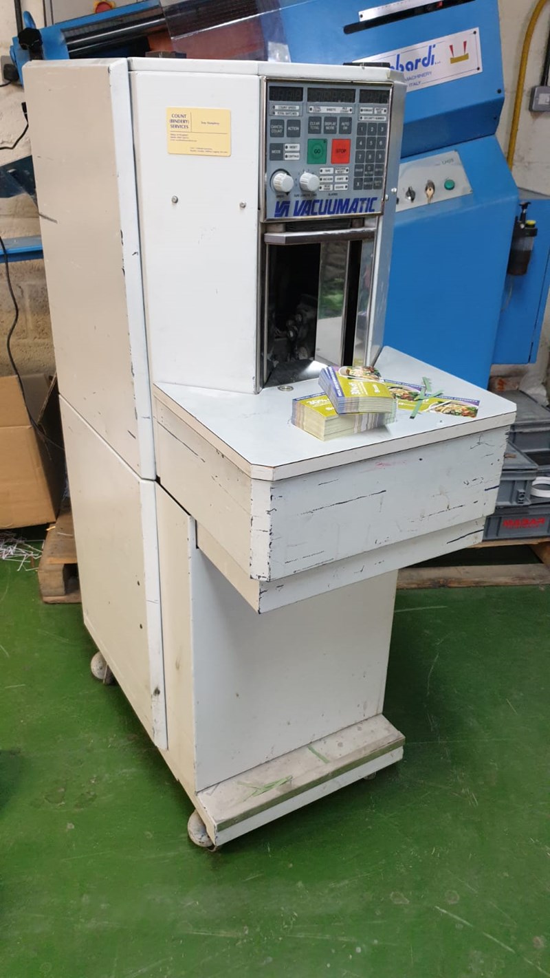 Used Vacuumatic Vicount Paper Counter year 1990 | PressCity
