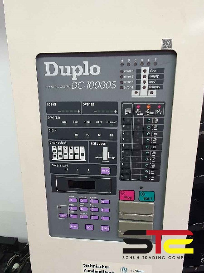 Used Duplo Duplo DC-10000 S year 1995 | PressCity