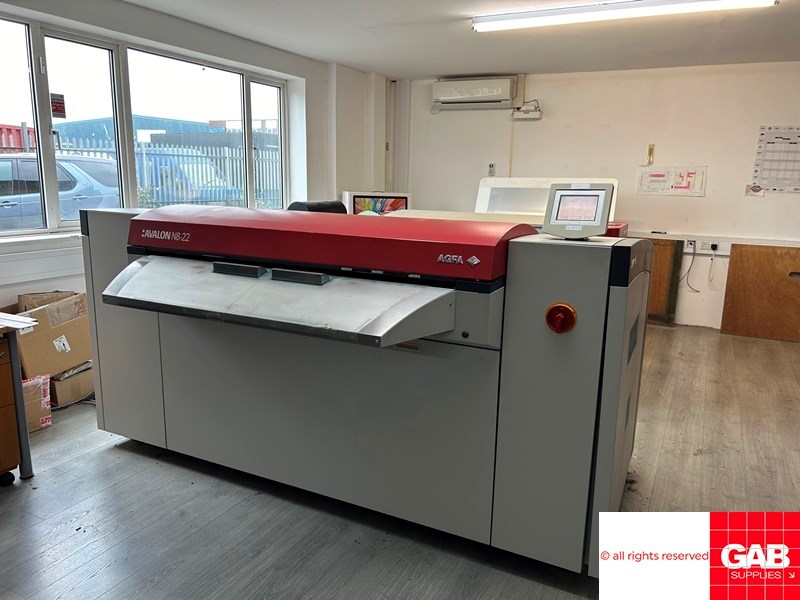 Used Agfa Avalon N8-22 year 2010 | PressCity