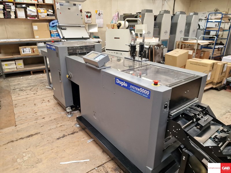 Used Duplo System 5000 year 2008 | PressCity