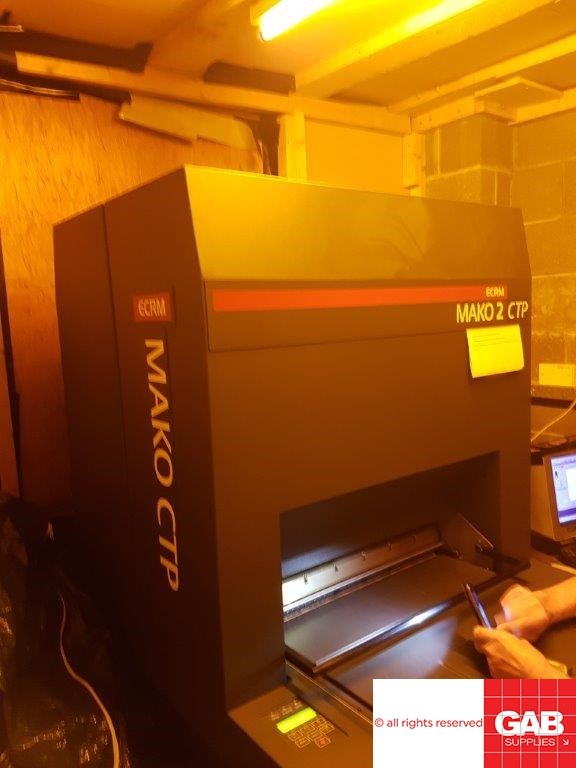 Used Ecrm Mako 2 CTP system year 2006 | PressCity