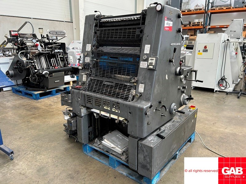 1 color Used Heidelberg GTO 52 year 1984 | PressCity