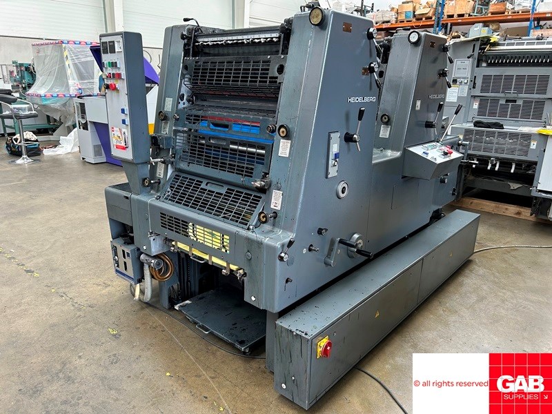 2 color Used Heidelberg GTO 52 year 1990 | PressCity