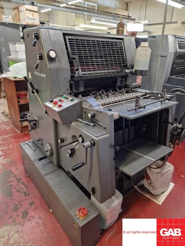 1 color Used Heidelberg GTO 52 year 1992 | PressCity