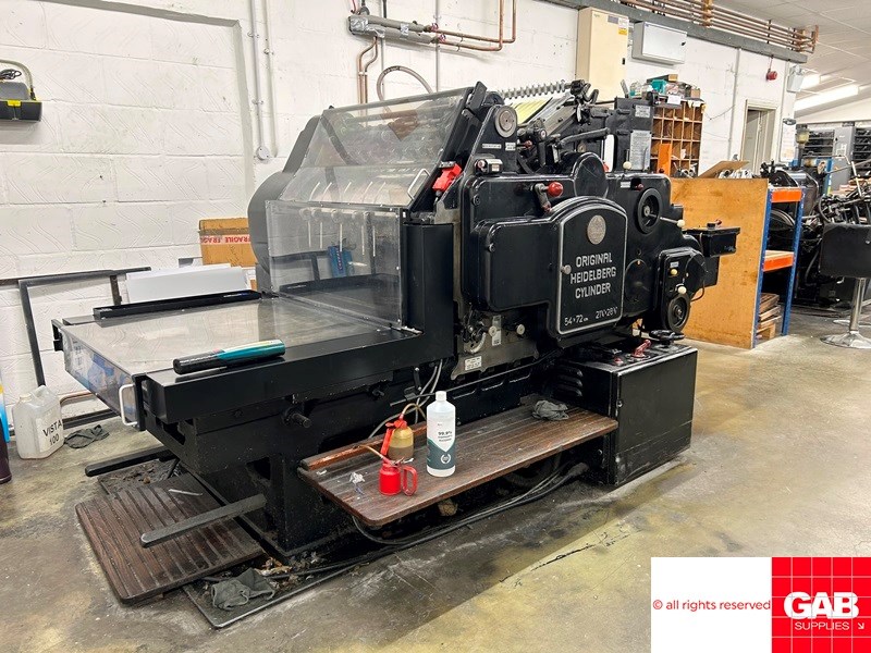 Used Heidelberg Original Heidelberg year 1958 | PressCity
