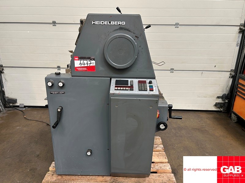 1 color Used Heidelberg TOK - One Colour Offset year 1988 | PressCity