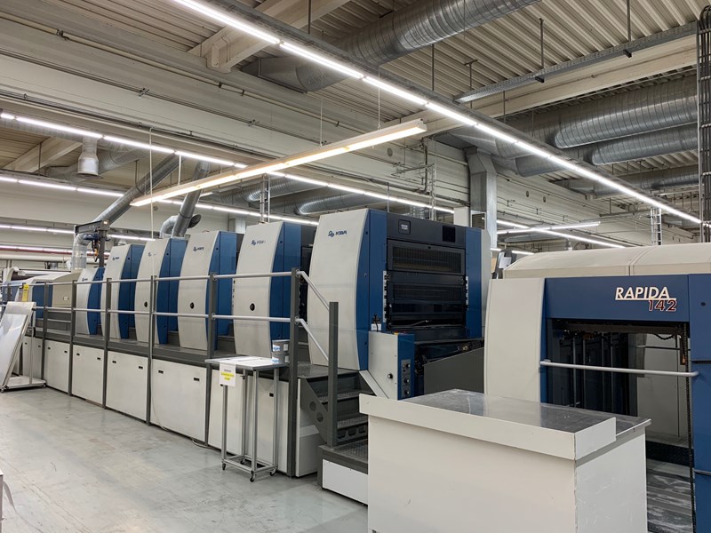 5 color Used KBA 142 - 5 + L year 2006 | PressCity