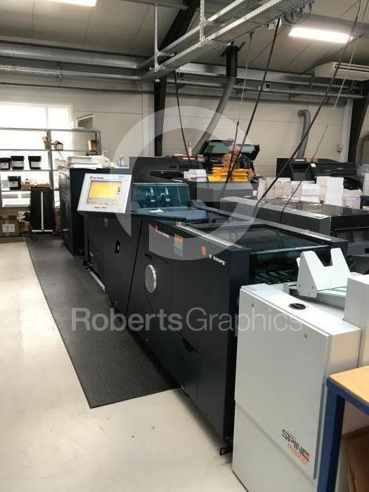 Used BOURG BOOKLET MAKER BSF + BCM-E + BM-E + WATKISS SPINEMASTER year 2012 | PressCity