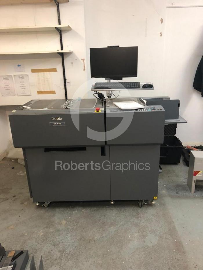 Used DUPLO DC-646 SLITTER CUTTER CREASER year 2018 | PressCity