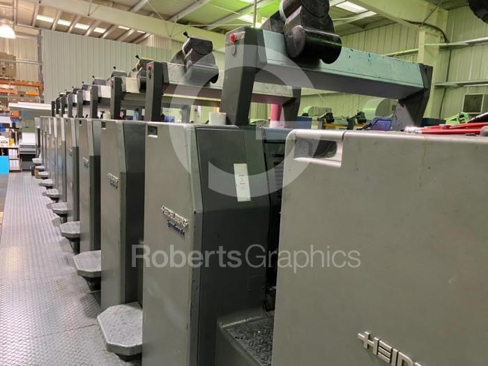 10 color Used HEIDELBERG SPEEDMASTER 74 10 P6 year 2005 | PressCity