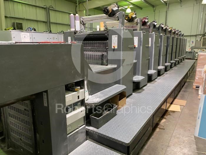 10 color Used HEIDELBERG SPEEDMASTER 74 10 P6 year 2005 | PressCity