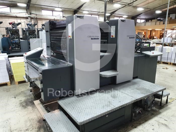 2 color Used HEIDELBERG SPEEDMASTER 74 2P year 2000 | PressCity