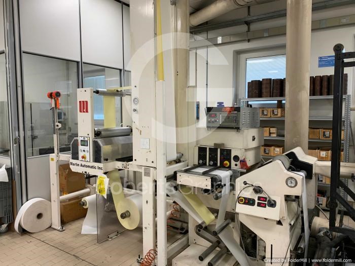 Used MARTIN AUTOMATIC MBSNT BUTT SPLICER AND LR TRANSFER REWIND | PressCity