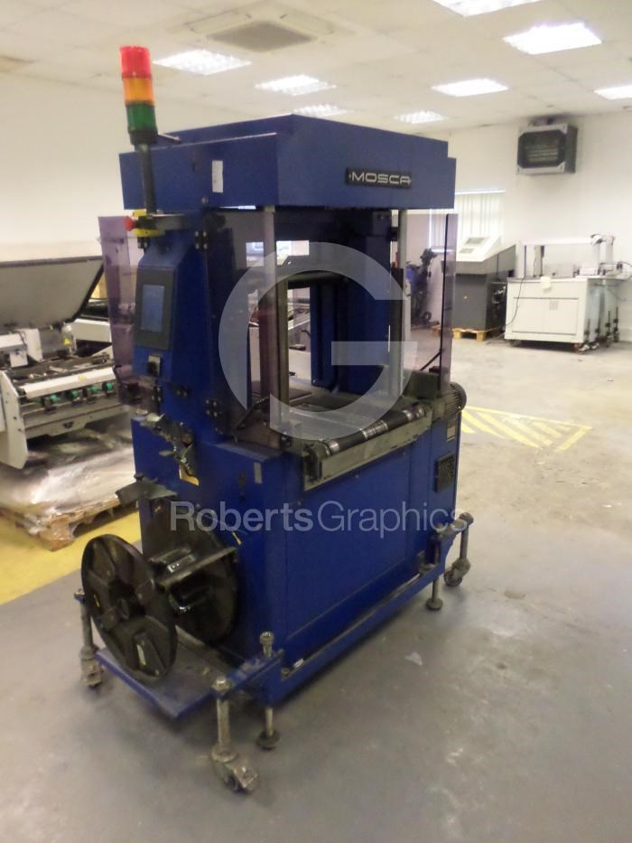 Used Mosca RO TR500 4 STRAPPING MACHINE year 2004 | PressCity