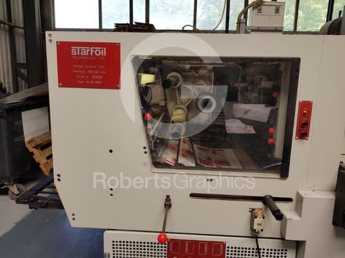 Used STARFOIL PROLINE 780 year 2002 | PressCity