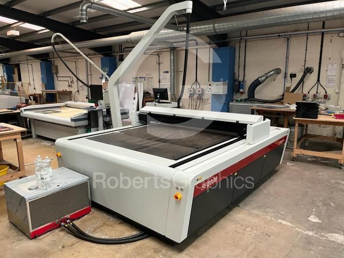 Used TROTEC SP2000 LARGE-FORMAT LASER CUTTING MACHINE year 2022 | PressCity