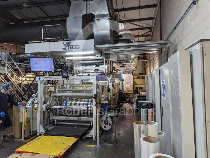 Used UTECO ONYX 876/GL FLEXO PRINTING PRESS year 2010 | PressCity