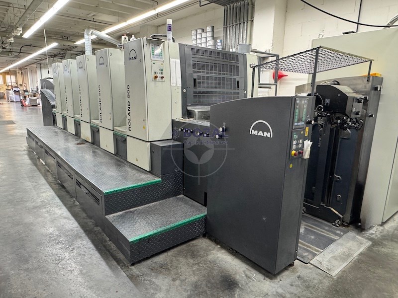 5 color Used manroland R 505 OB year 2006 | PressCity