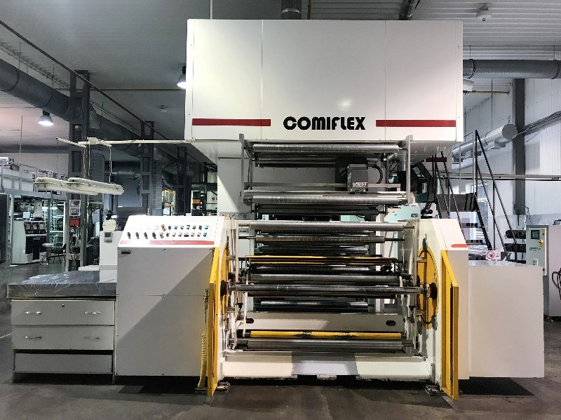 Used C.I. Type Flexographic press gearless Elisa 1508 Year 2012 year ...