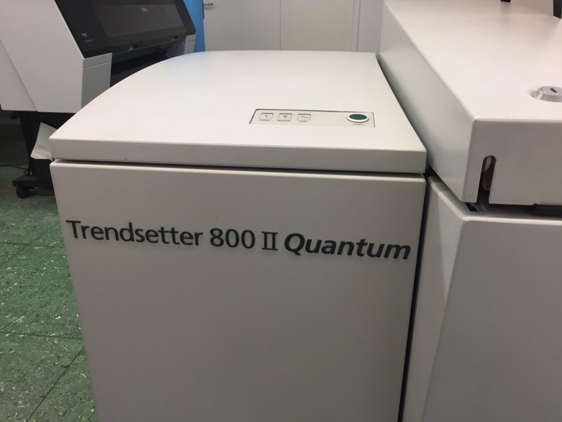 Used 8 UP Termal CTP System Trendsetter 800 II Quantum year 2003 ...