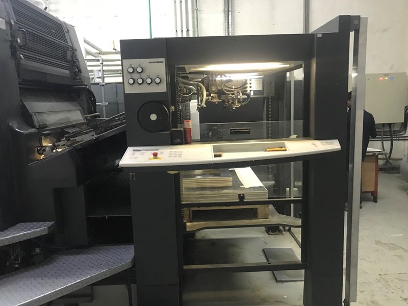 5 color Used Heidelberg CD 102 5 Colour year 2000 with UV | PressCity
