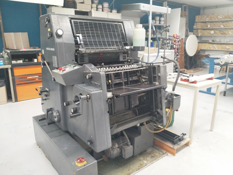 1 color Used Heidelberg GTO 52 N&P year 1990 | PressCity