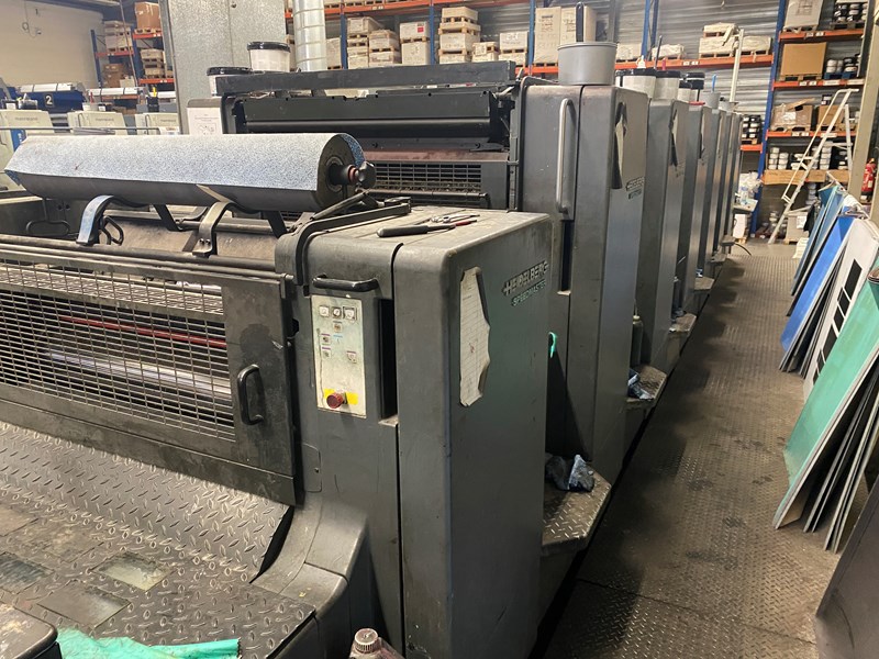 6 color Used Heidelberg CD 102-6+LX, UV/IR year 1999 with UV | PressCity
