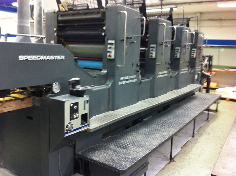 4 color Used Heidelberg SM 72V year 1990 | PressCity