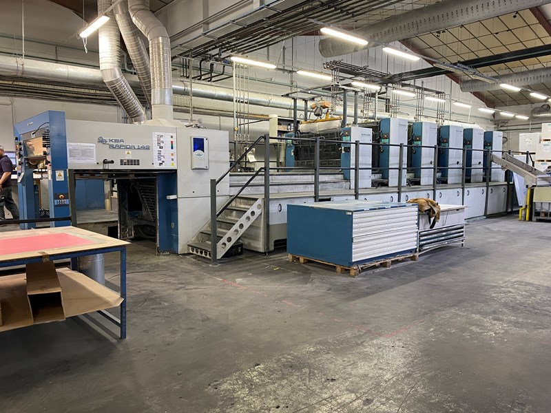 5 color Used KBA RA 142-5+L, 1999 year 1999 | PressCity