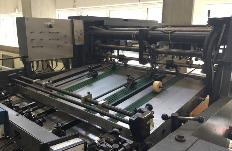 2 color Used KBA Super Numerota Cope 2 Bank note printing machine year ...